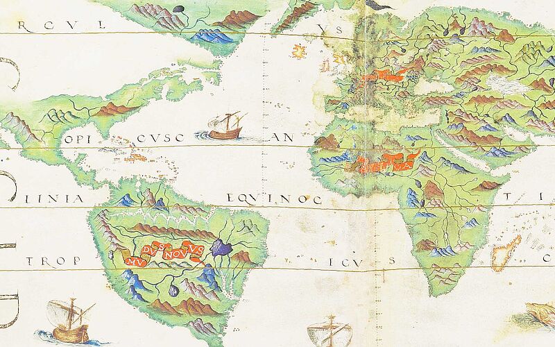 Christopher Columbus’s Chart - Mappa Mundi - Ziereis Facsimiles