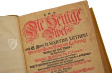 Bach's Calov Bible - Ziereis Facsimiles