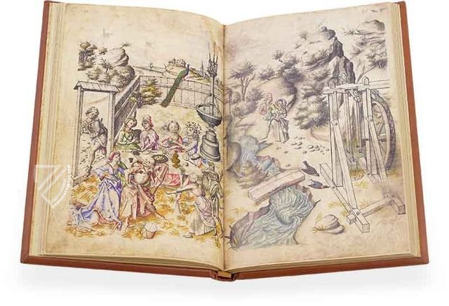 Medieval Housebook of Wolfegg Castle - Ziereis Facsimiles