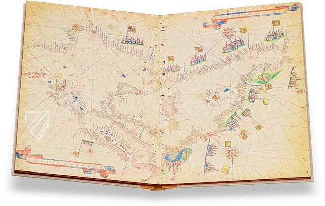 Vesconte Maggiolo - The Nautical Atlas of 1512 - Ziereis Facsimiles